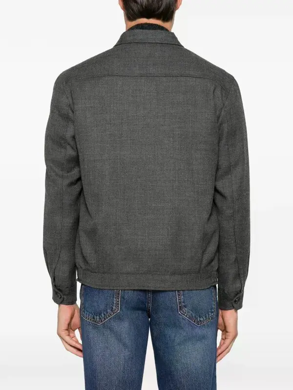 BRIGLIA 1949 Zip-up Shirt Jacket