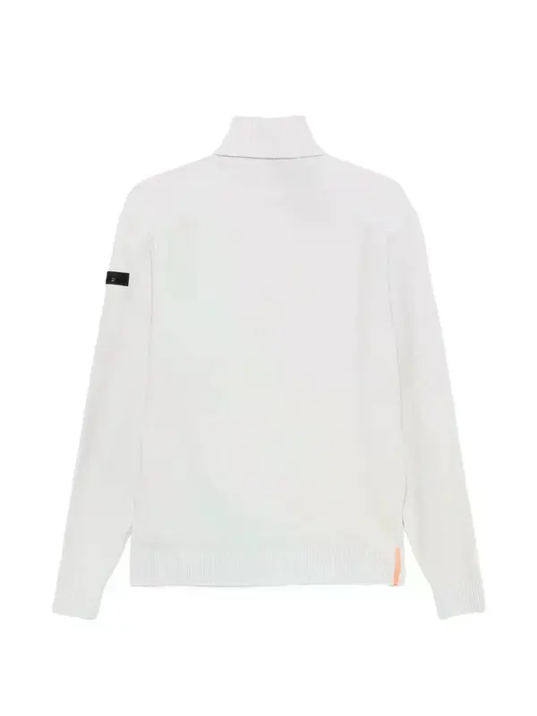 RRD Roll-neck Logo-patch Sweater