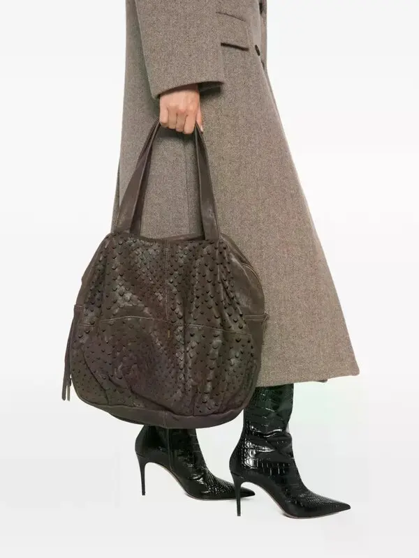 MIALUIS Riri Taipan Leather Shoulder Bag