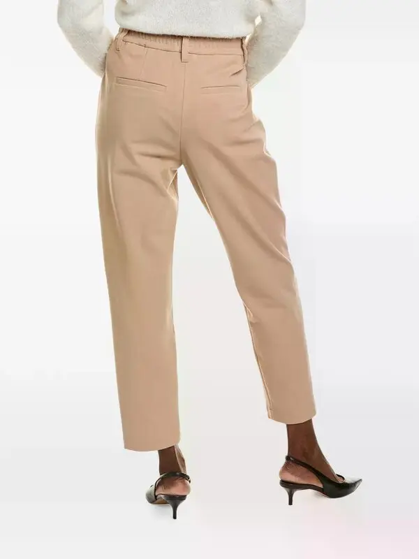 Brunello Cucinelli Elasticated-waistband Tailored Trousers