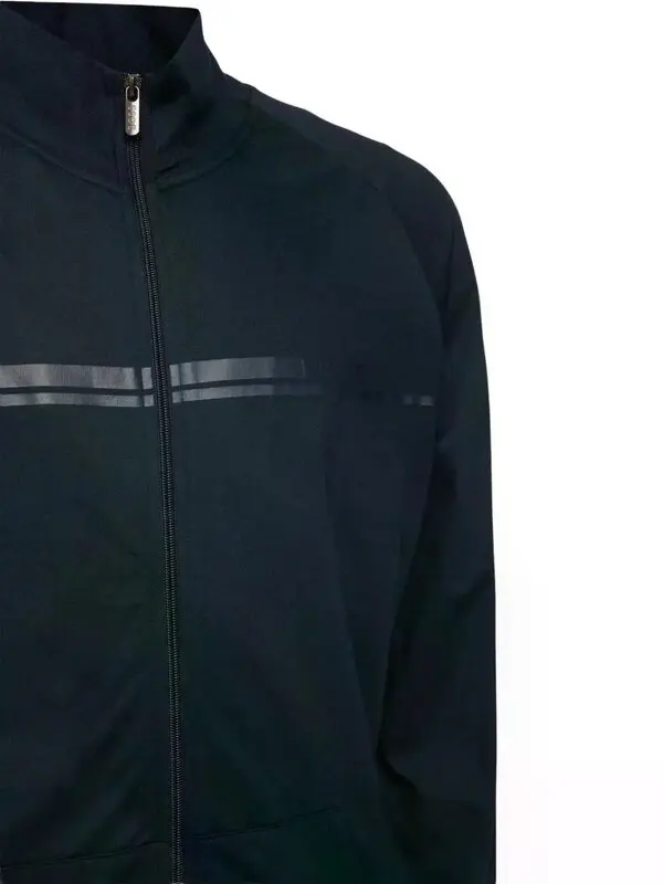 BOSS Authentic Logo-print Zip-up Sweater