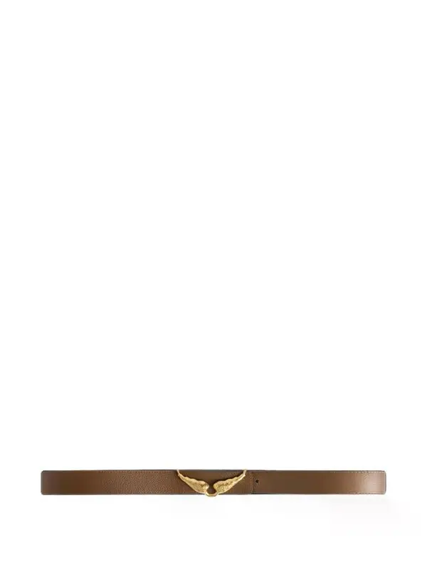 Zadig&Voltaire Rock Reversible 30mm Belt - Cognac