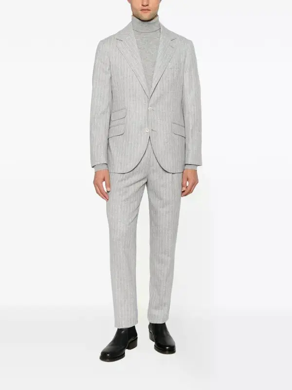 Brunello Cucinelli Pinstripe-pattern Single-breasted Suit