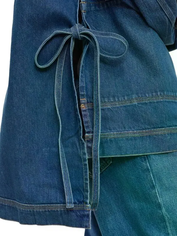 Closed Side-tie Denim Shirt