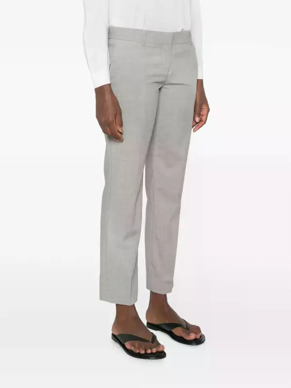 TOTEME Pressed-crease Tailored Wool Trousers