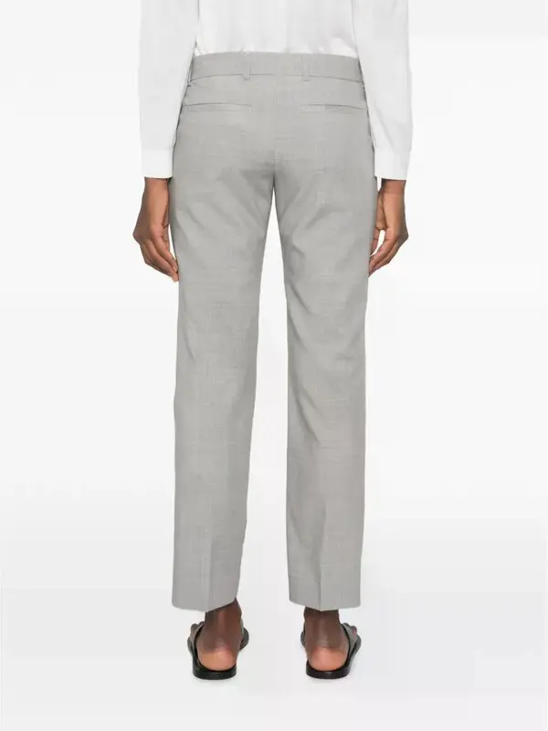 TOTEME Pressed-crease Tailored Wool Trousers