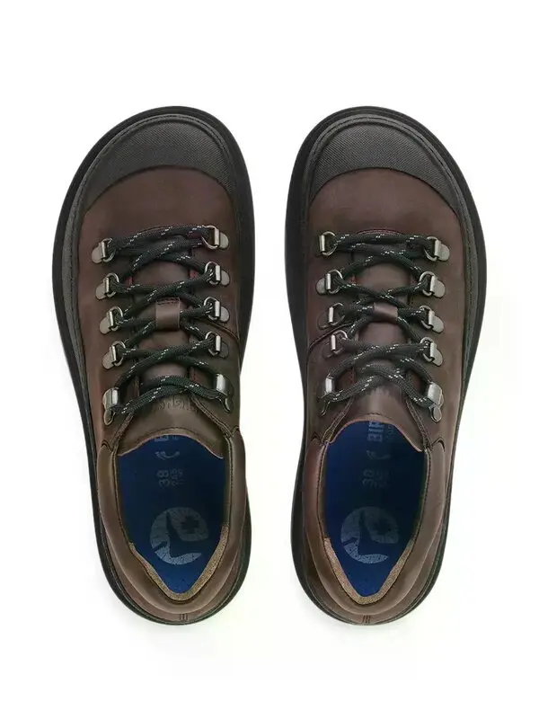 BIRKENSTOCK Prescott Leather Lace-up Shoes