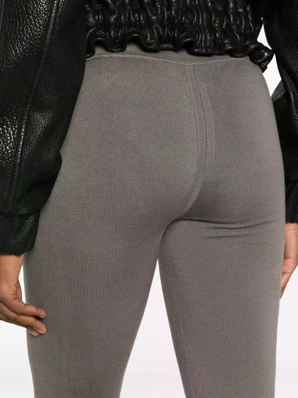 Rick Owens High-waisted Knitted Legging