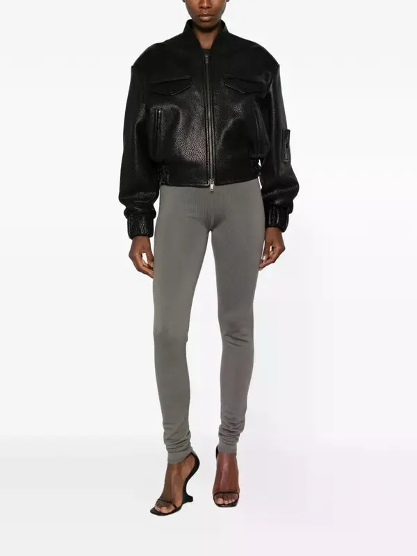 Rick Owens High-waisted Knitted Legging