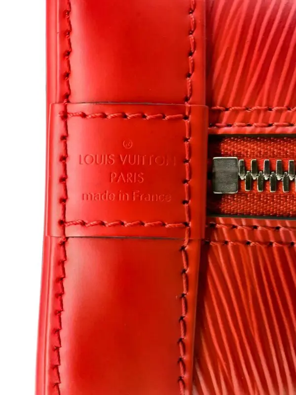 LOUIS VUITTON Alma Handbag Epi Leather Bb Satchel