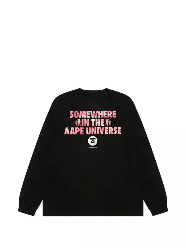 AAPE BY *A BATHING APE Aape Now Union Long-sleeve T-shirt