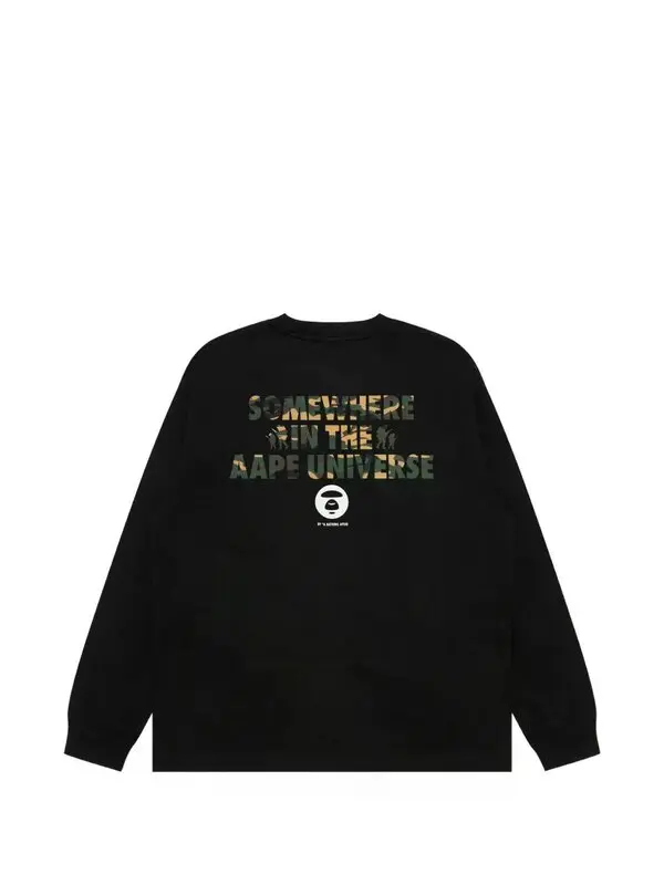 AAPE BY *A BATHING APE Aape Now Union Long-sleeve T-shirt