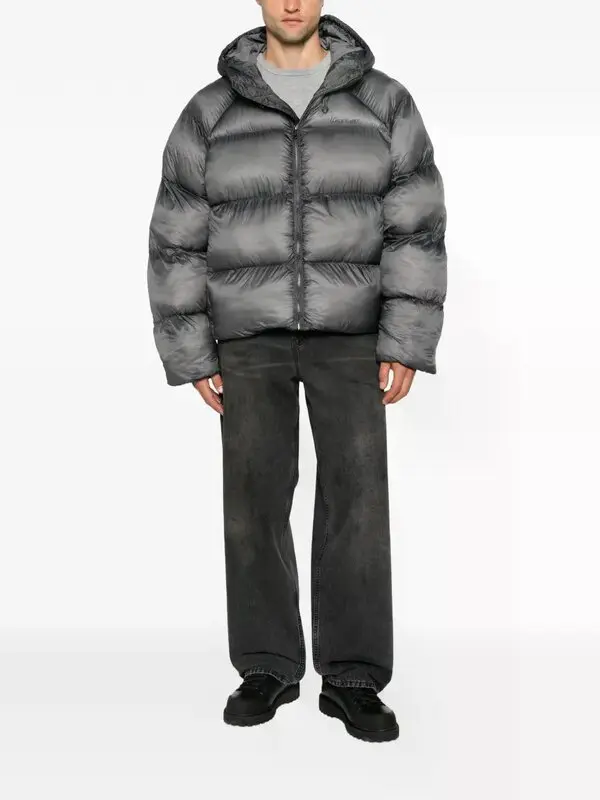 DAILY PAPER Hooded Quilted Jacket