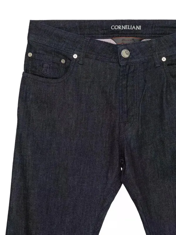 Corneliani Logo-patch Jeans