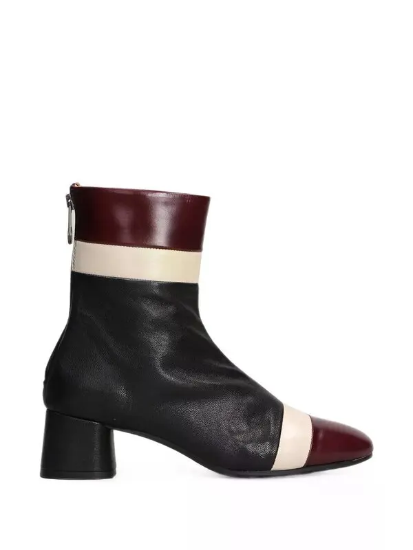 PEDRO MIRALLES Colour-block Leather Boots
