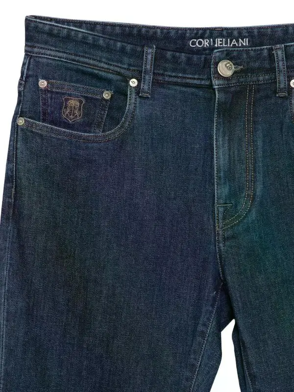 Corneliani Logo-patch Jeans