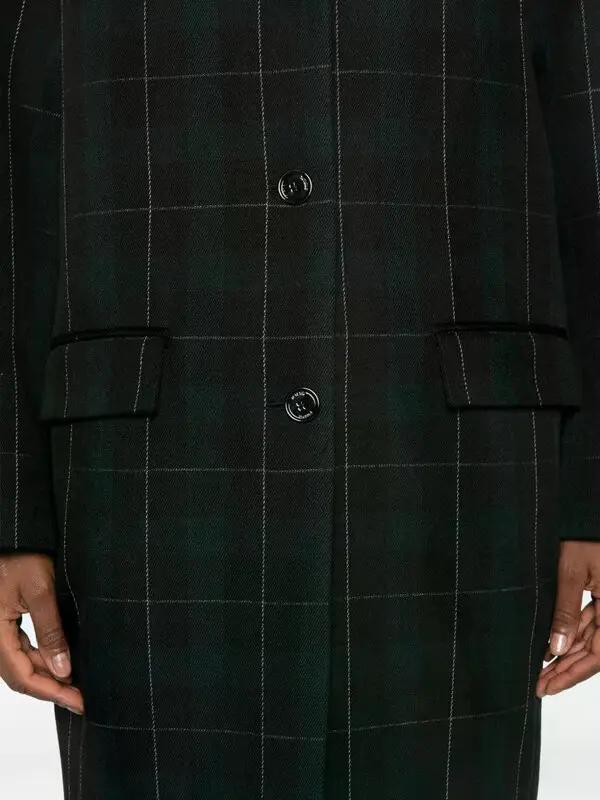 TOTEME Check-pattern Notched-lapels Coat