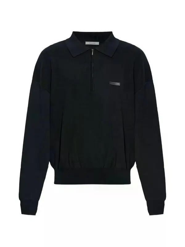 ENTIRE STUDIOS Quarter-zip Long-sleeve Sweater