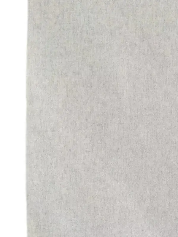 C.T.PLAGE Fringed Cashmere Scarf