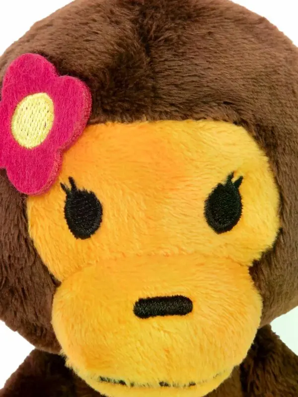 A BATHING APE Baby Milo Plush-texture Keychain