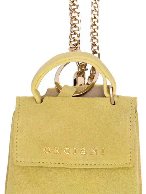 Orciani Mini Sveva Calf Suede Tote Bag