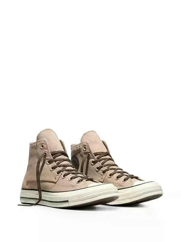 CONVERSE High-top Canvas Sneakers - Brown