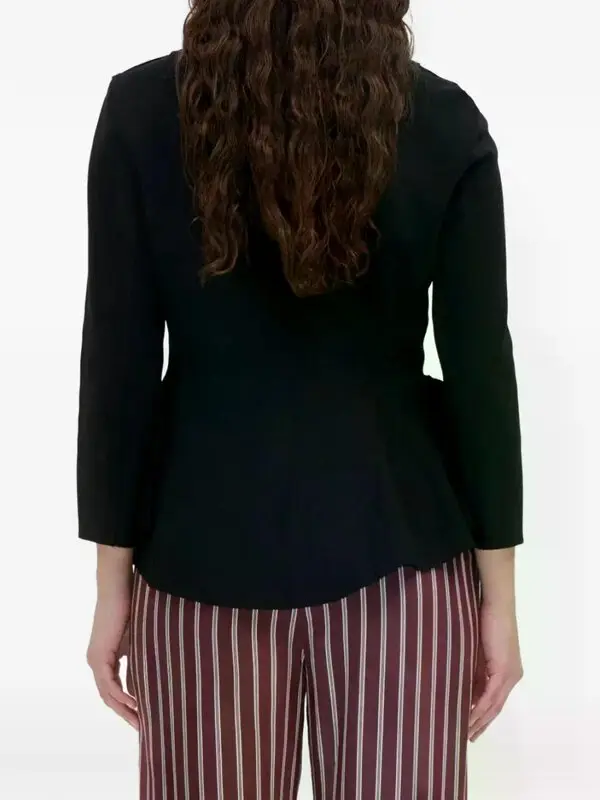 Stine Goya Peplum-hem Single-breasted Jacket