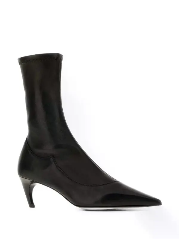 Khaite Valerie Nappa-leather Ankle Boots