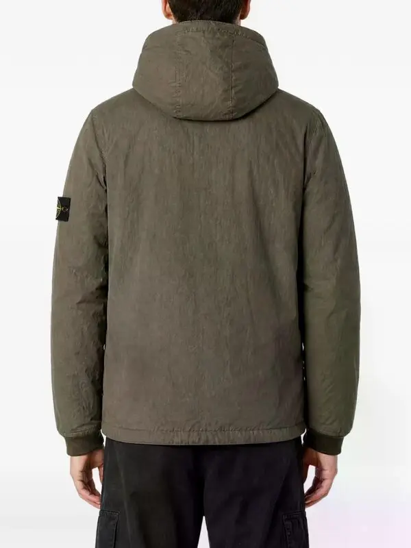 Stone Island Quilted Hooded Jacket