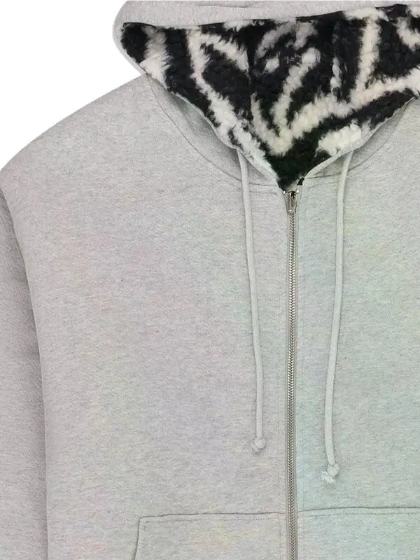 DENIM TEARS Zebra-lined Hoodie