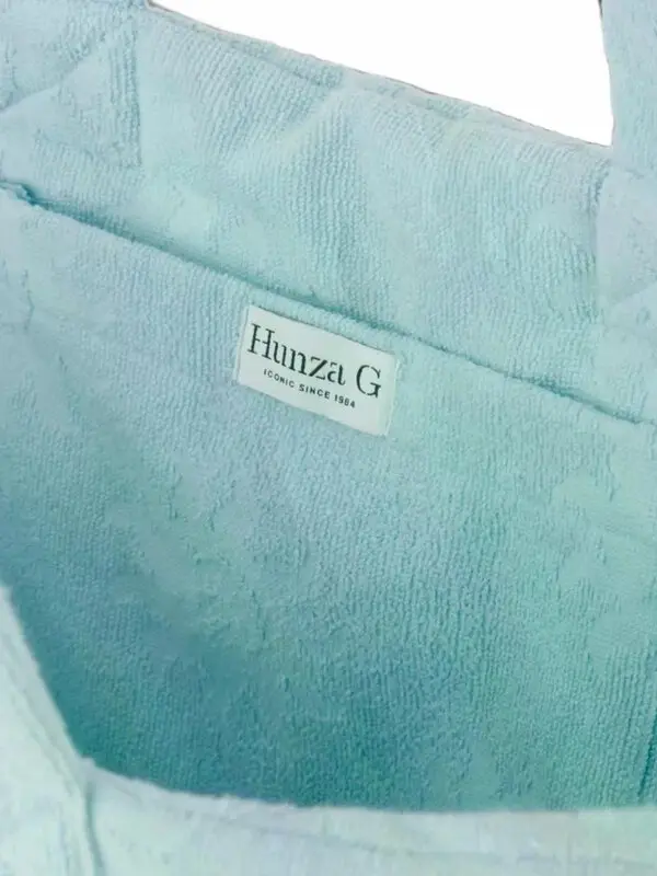 Hunza G Sunny Towelling Tote Bag