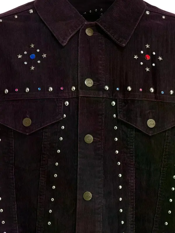 Needles Stud-embellished Corduroy Jacket