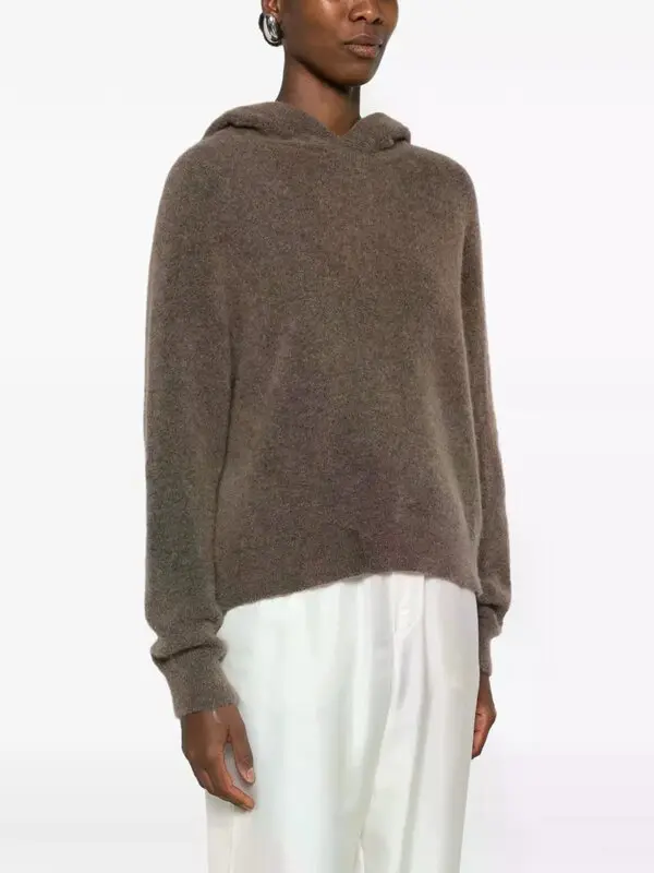 SOSUE Bear Knit Hoodie