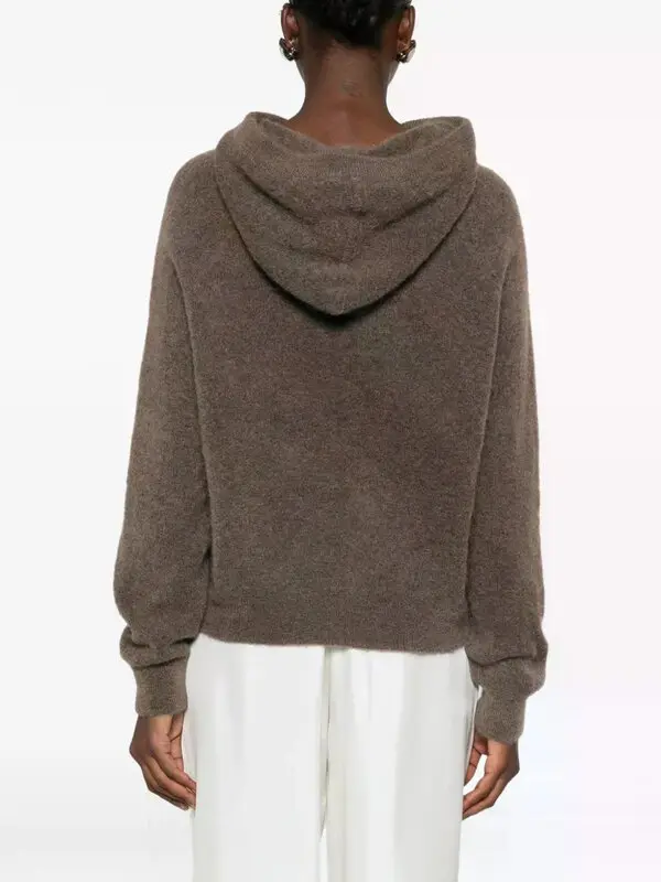 SOSUE Bear Knit Hoodie
