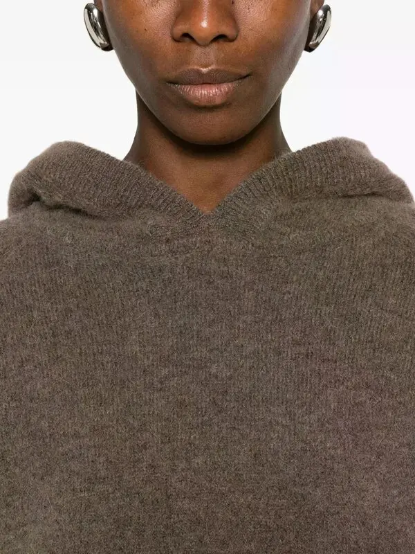 SOSUE Bear Knit Hoodie