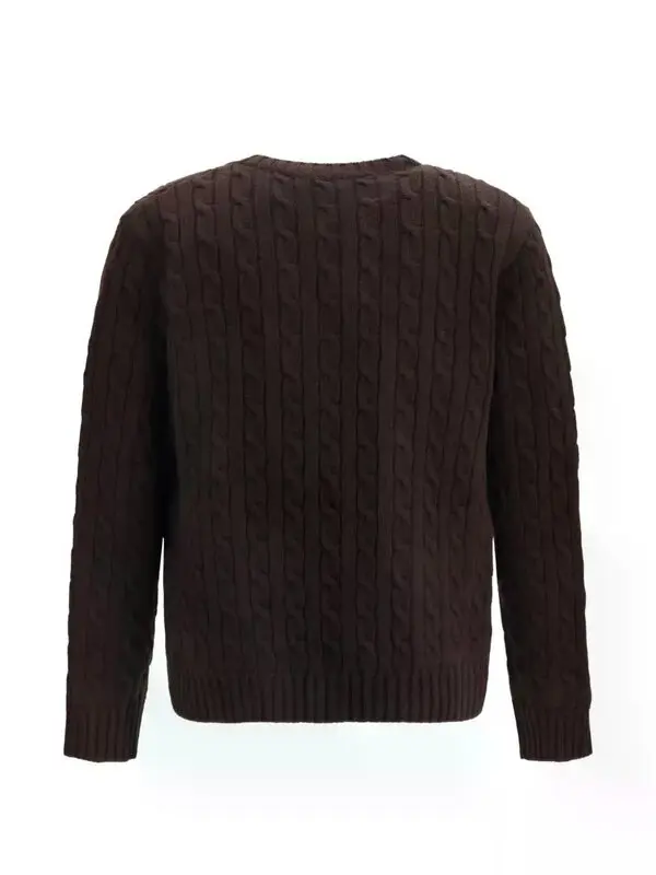 Valentino Garavani Cable-knit Wool Cardigan