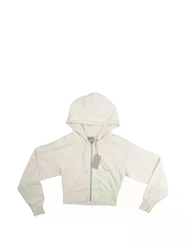 Kith Fallon Waffle-knit Hoodie - Grey