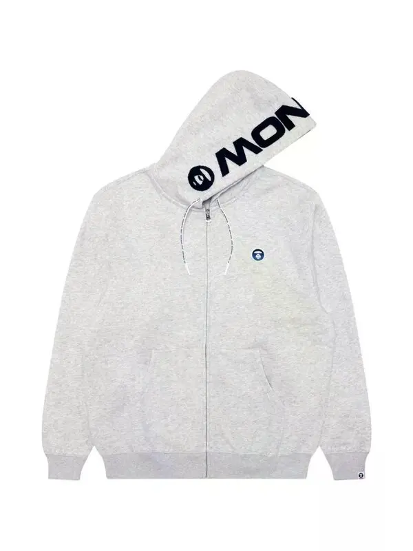 AAPE BY *A BATHING APE Aapenow Zip-up Hoodie - Grey