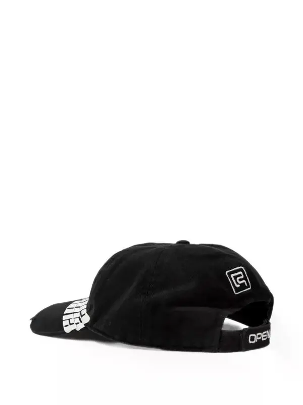 RRR123 Metanoia Graphic-print Distressed-brim Hat