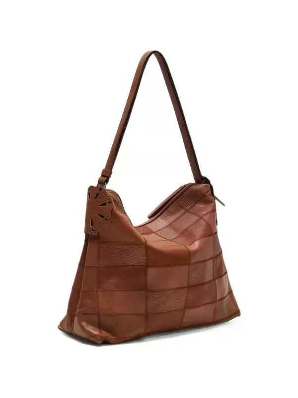 Malìparmi Patchwork Zigzag-stitched Shoulder Bag