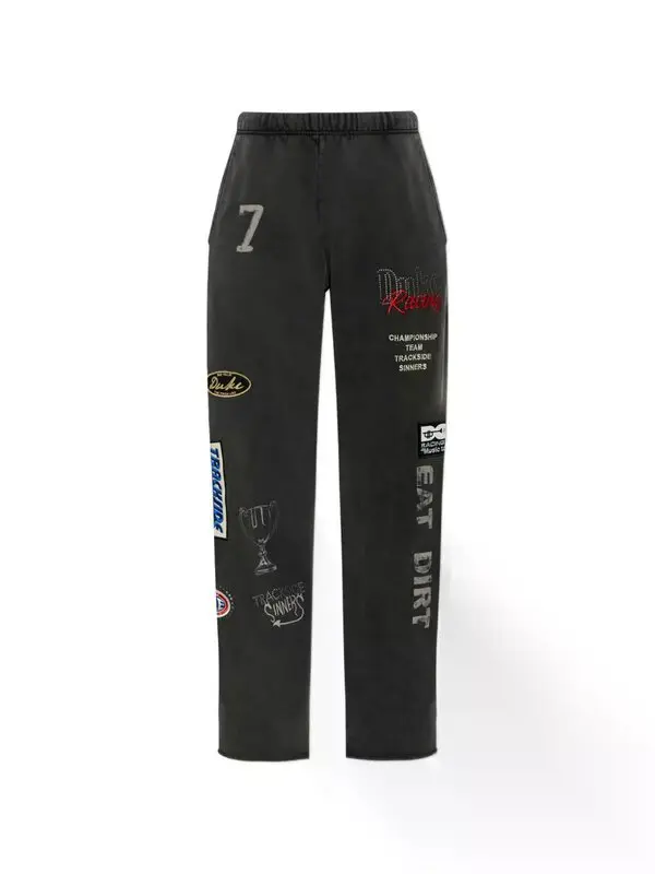 DUKE + DEXTER Dr4 Patch-detail Track Pants