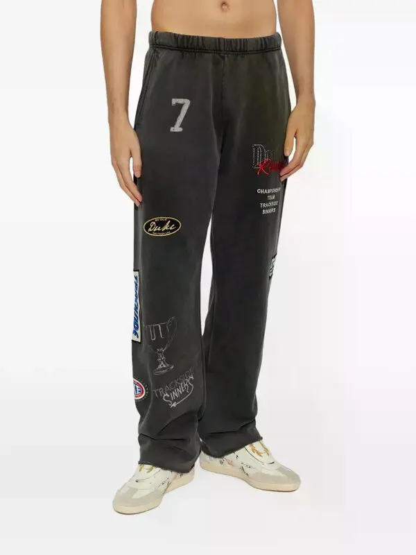 DUKE + DEXTER Dr4 Patch-detail Track Pants