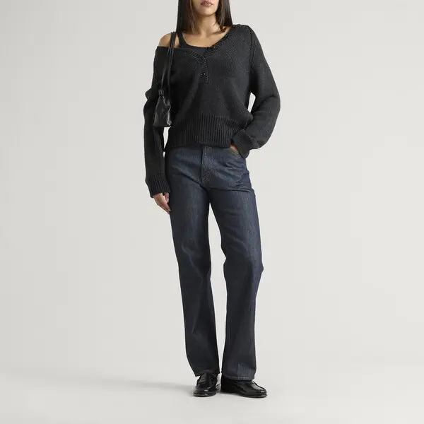 Auralee Hard Twist Denim Pants