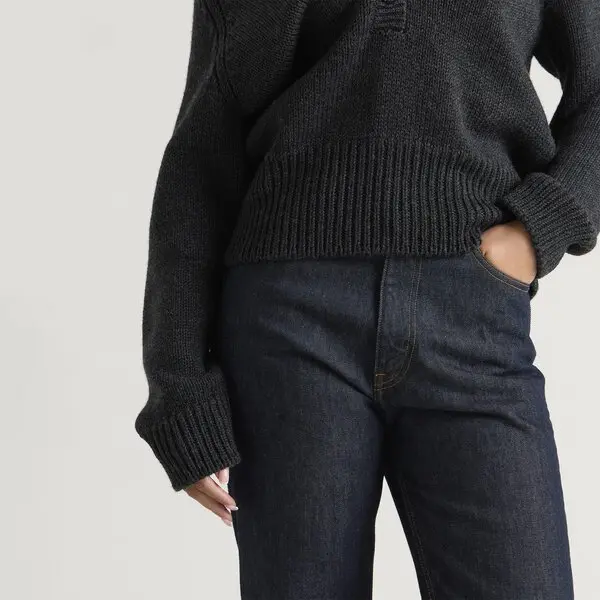 Auralee Hard Twist Denim Pants