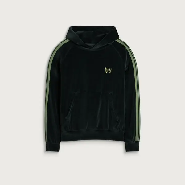 Needles Velour Track Hoodie