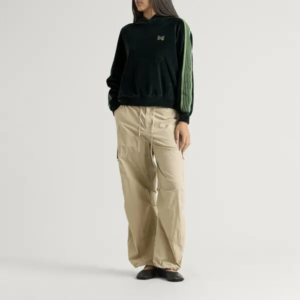 Needles Velour Track Hoodie