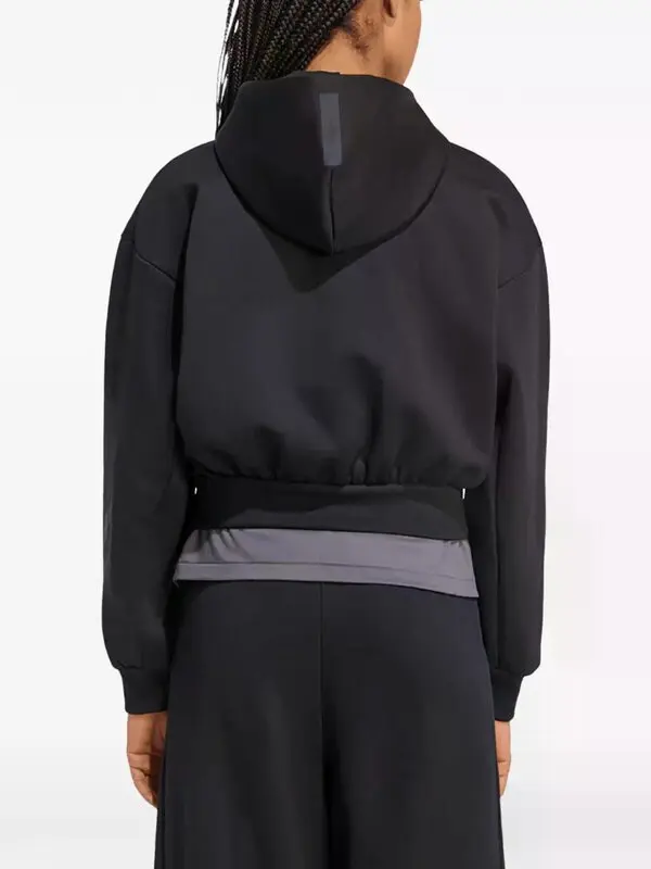 Adidas Z.n.e. Logo-print Zip-up Hoodie