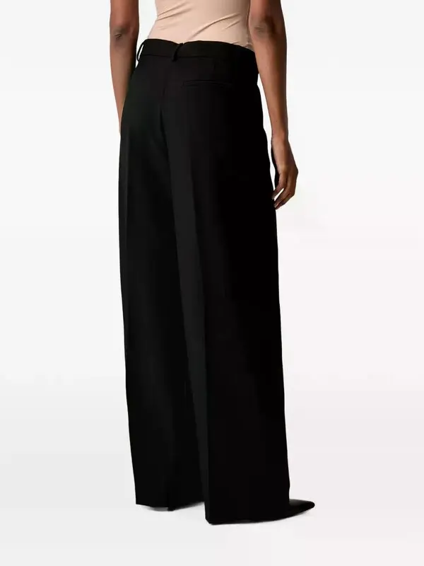 VICOLO Pleated Palazzo Pants