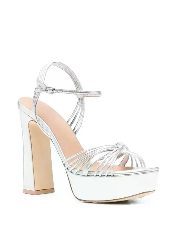 MALONE SOULIERS Lucille Knotted Platform Sandals