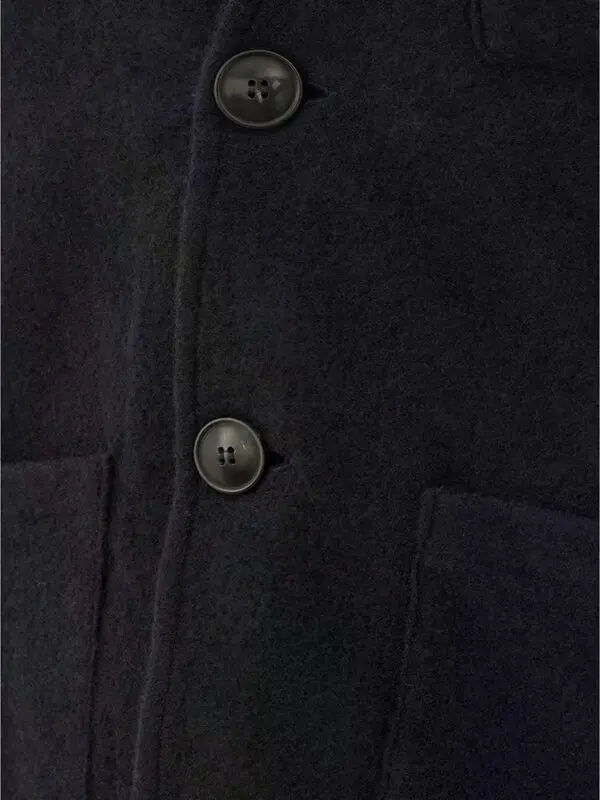 KANGRA Notched-collar Patch-pocket Cardigan